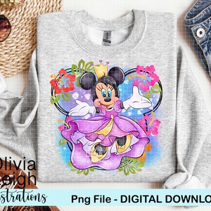 Mickey, Minnie, the Three Musketeers, Princess Floral Cute Clipart ...