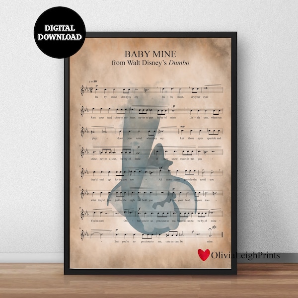 Dumbo Nursery Print - Etsy