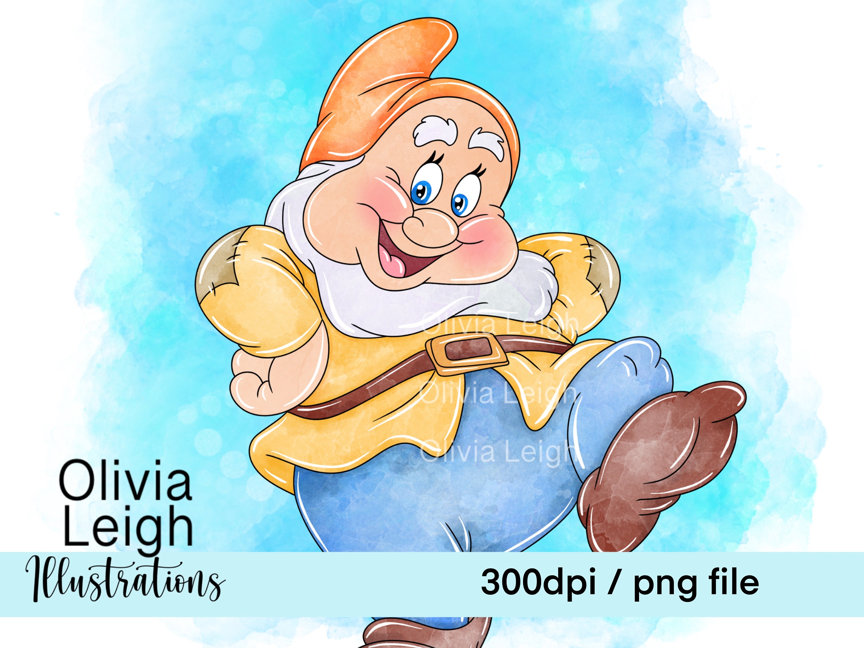 Snow White Original Story Characters Clipart