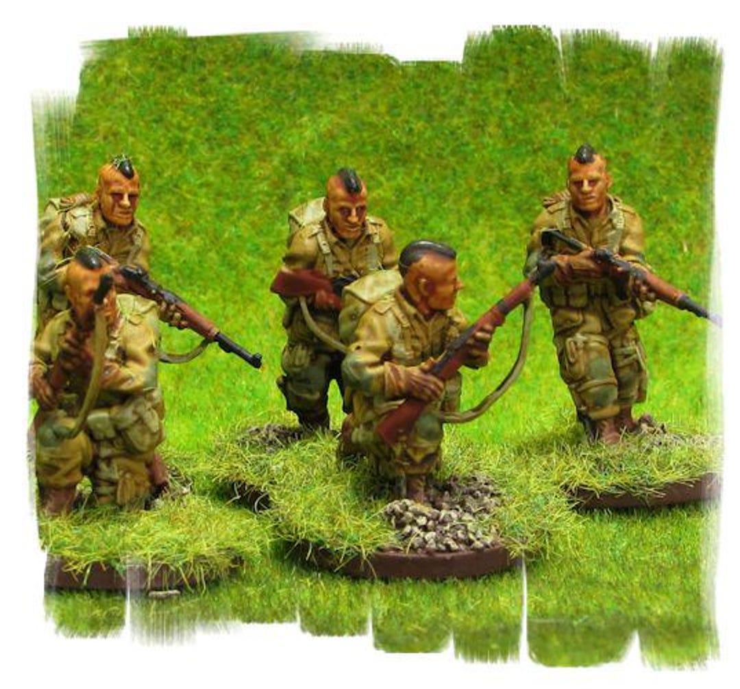 Painted! - US Paratrooper Pathfinders - 28mm WW2 - World War II - Bolt ...