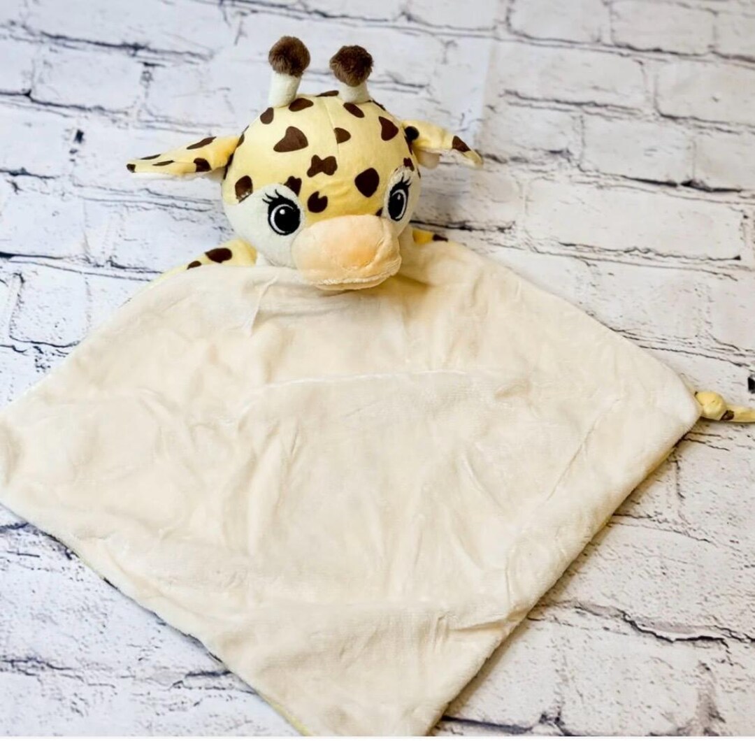 Tumbleberry Giraffe Lovey Embroidery Personalized - Etsy