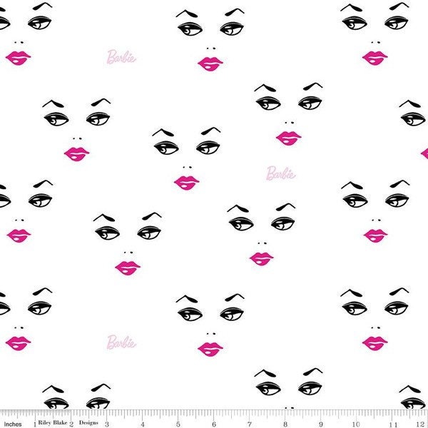 Barbie Fabric by the Yard - Etsy