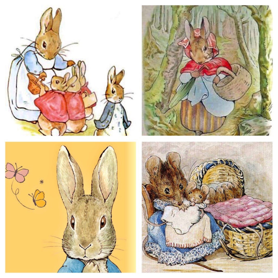 Beatrix Potter Fabric Peter Rabbit - Etsy