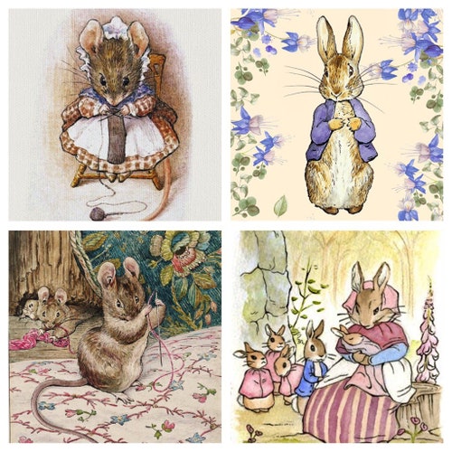 Beatrix Potter Fabric Peter Rabbit - Etsy