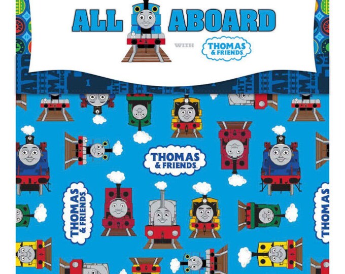 Thomas the Train Riley Blake Cotton Fabric - Etsy