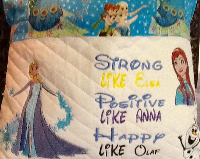 Elsa/frozen Book Pillow - Etsy