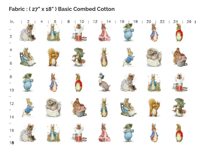 Beatrix Potter Fabric Peter Rabbit - Etsy