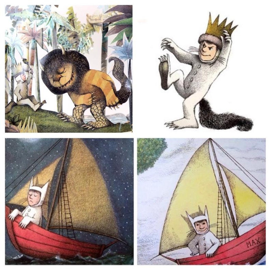 Where the Wild Things Are Fabric - Etsy