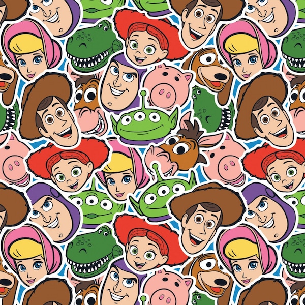Toy Story Fabric - Etsy