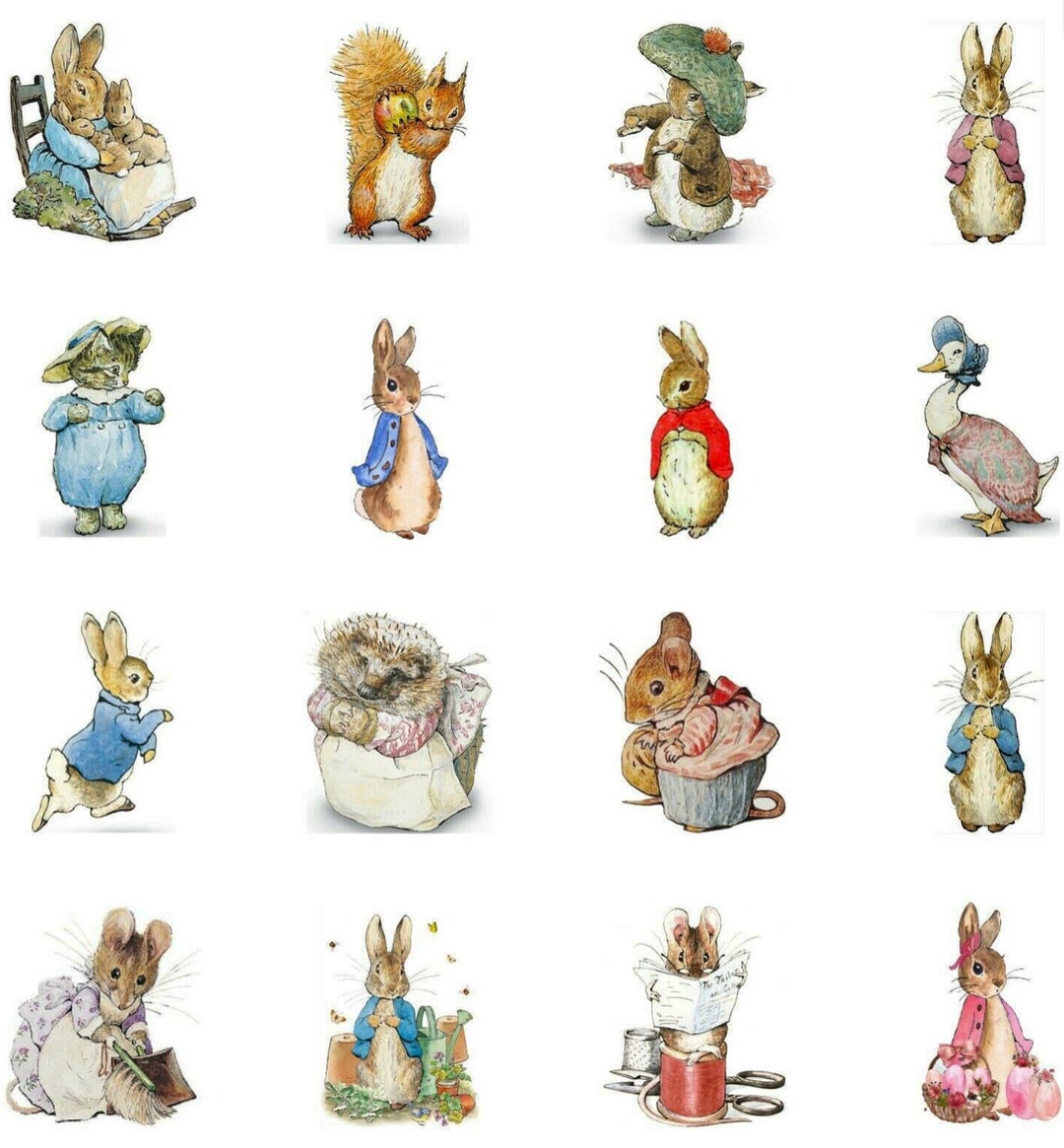 Beatrix Potter Fabric Peter Rabbit - Etsy