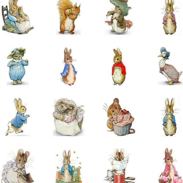 Fabric Peter Rabbit - Etsy