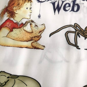Charlotte's Web Fabric - Etsy