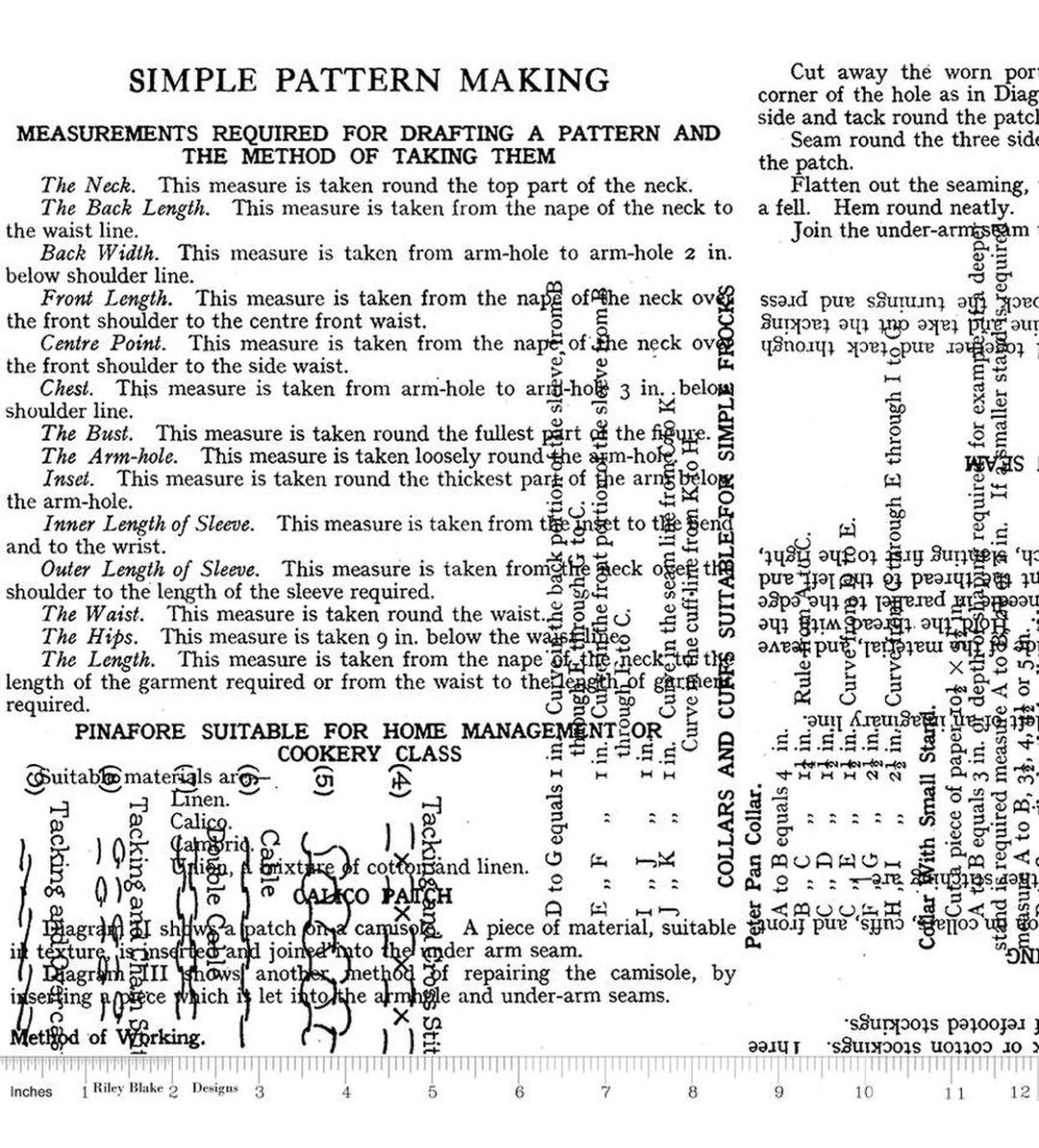 Sew Text Riley Blake Wide Back Fabric - Etsy