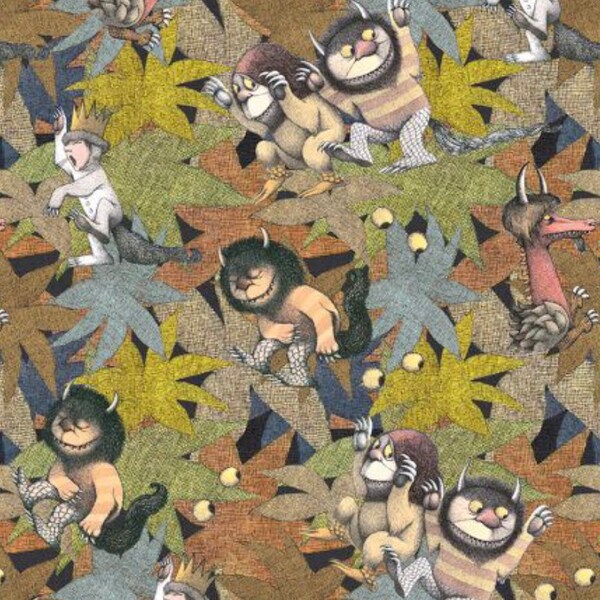 Where the Wild Things Are Wallpaper - Etsy