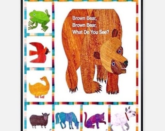 Brown Bear Poster - Etsy