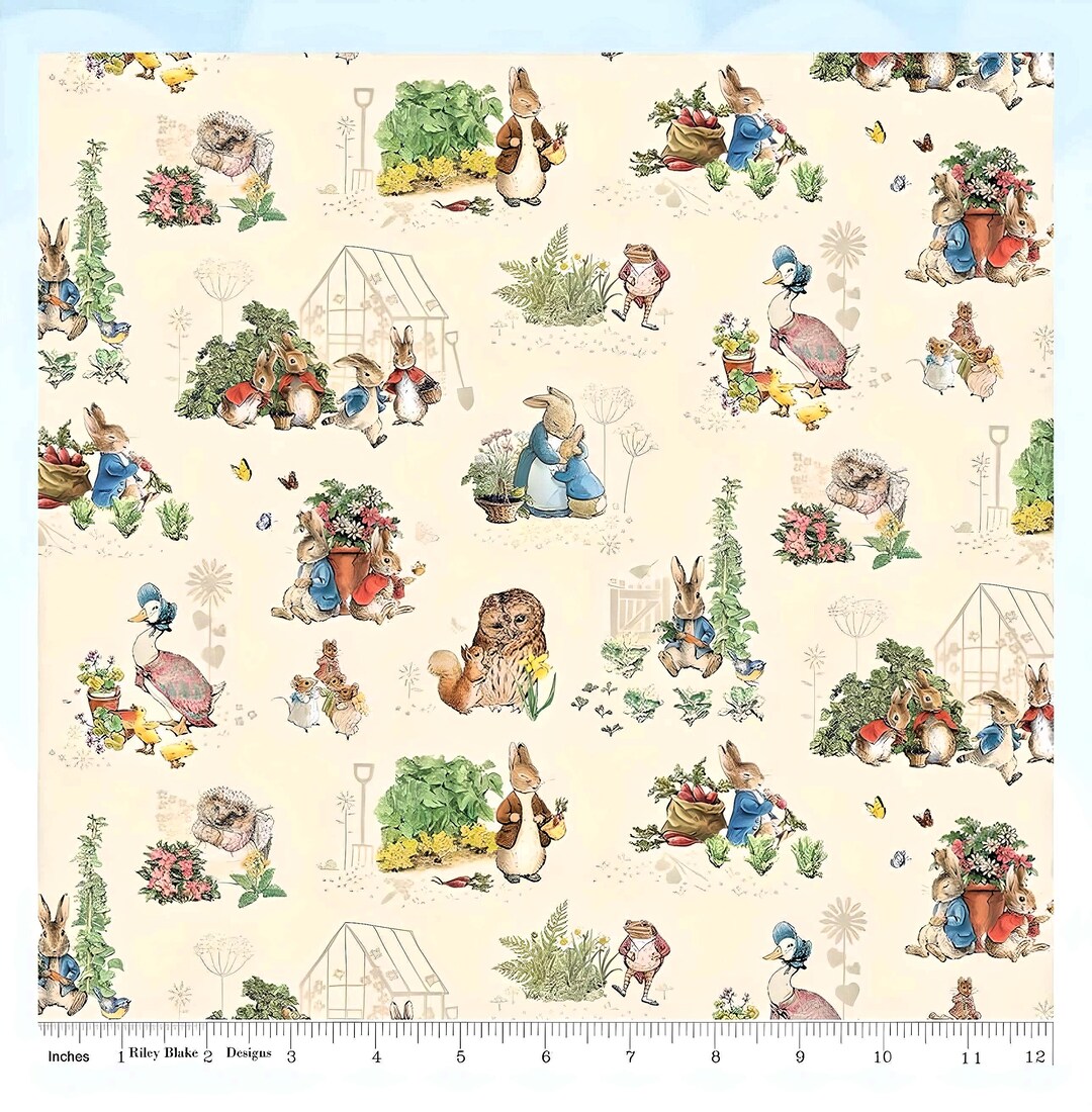 Peter Rabbit & Friends by Beatrix Potter CD15861 Characters - Etsy