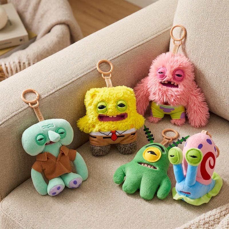 Fugglers Spongebob Keychain - Etsy