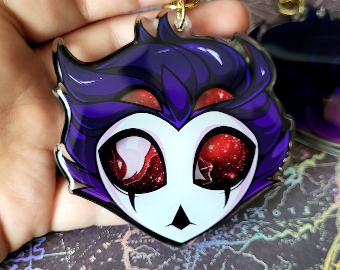 Helluva Boss || Stolas Head Shaker Charms - Etsy