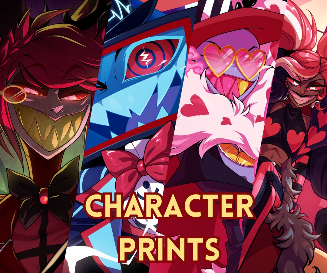 HH || Character Prints || Now With Huskerdust and Sera! - Etsy