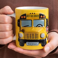 Small Coffee Cup, Personalized School Bus Drivers Appreciation Gift ...