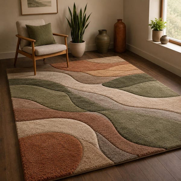 Rug 160x230 Terracotta - Etsy UK