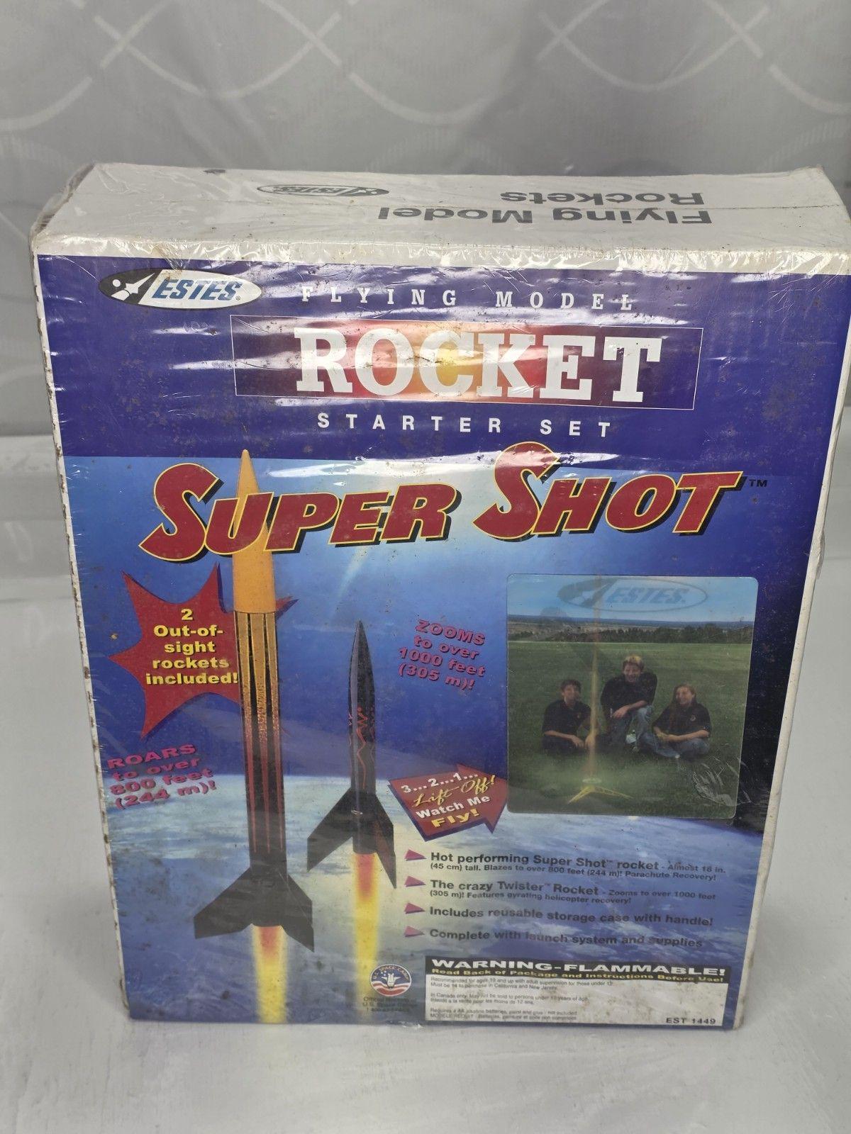 Estes Rockets Super Shot (2) Model Starter Kit - Never Opened New in ...