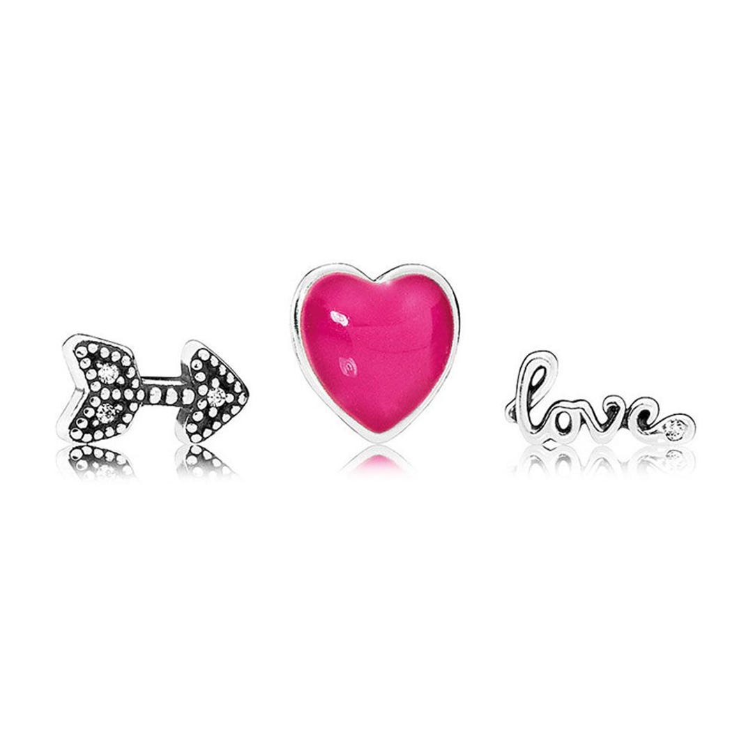 Pandora Love Feelings Petites Locket Charms - Etsy