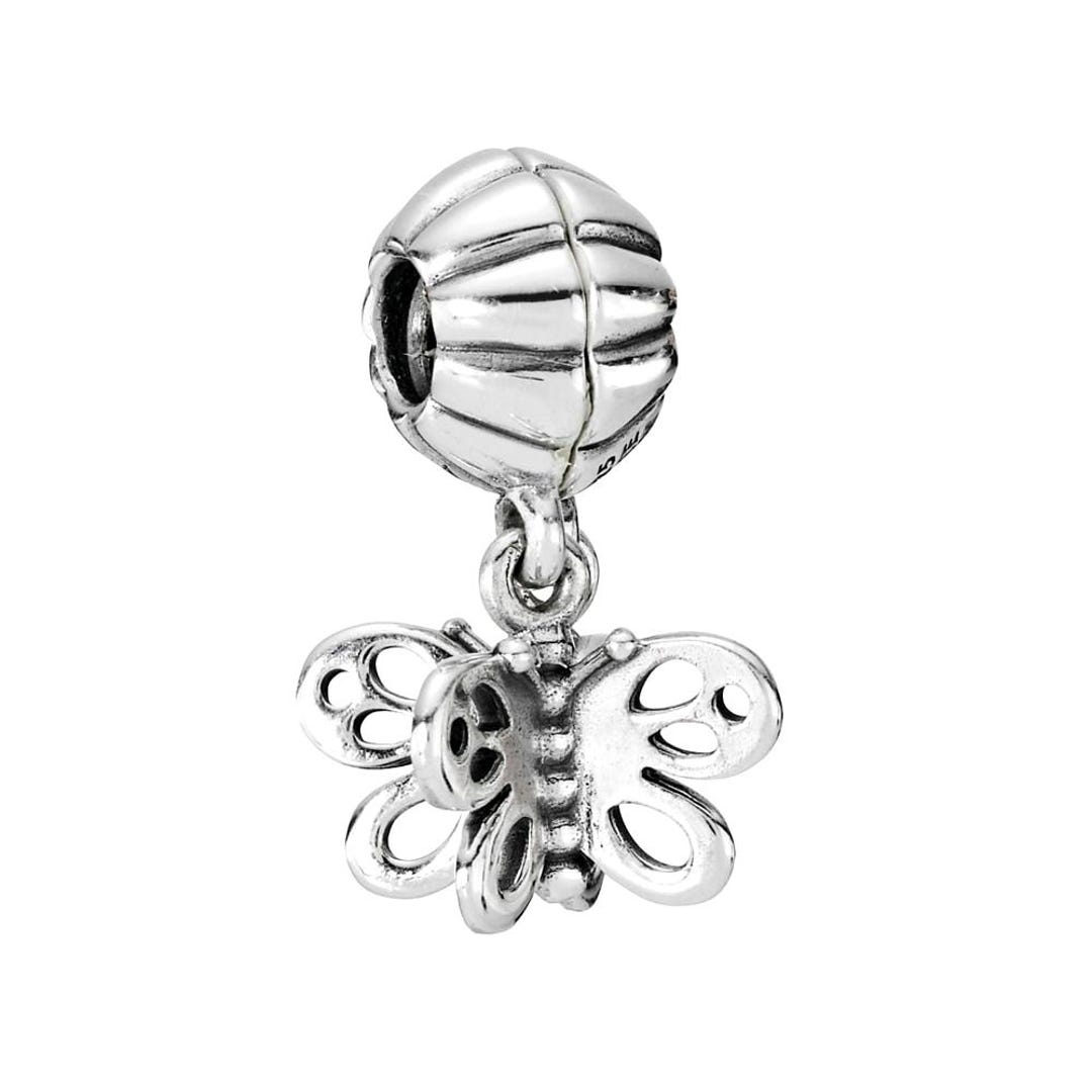 Pandora Silver Hanging Friends Forever Butterfly Charm - Etsy