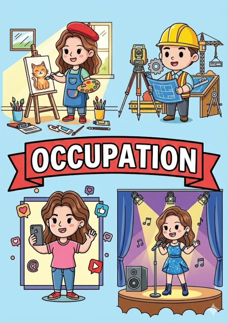 Printable Occupational Coloring Pages for Kids Job Printable Colouring ...