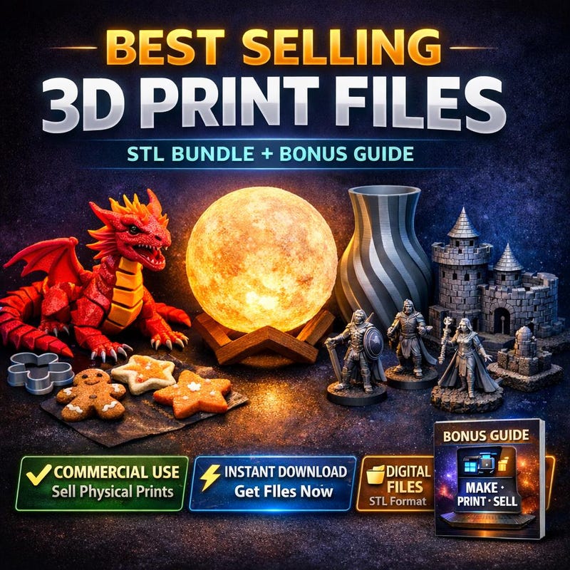 Best Selling 3d Printed Items - Etsy