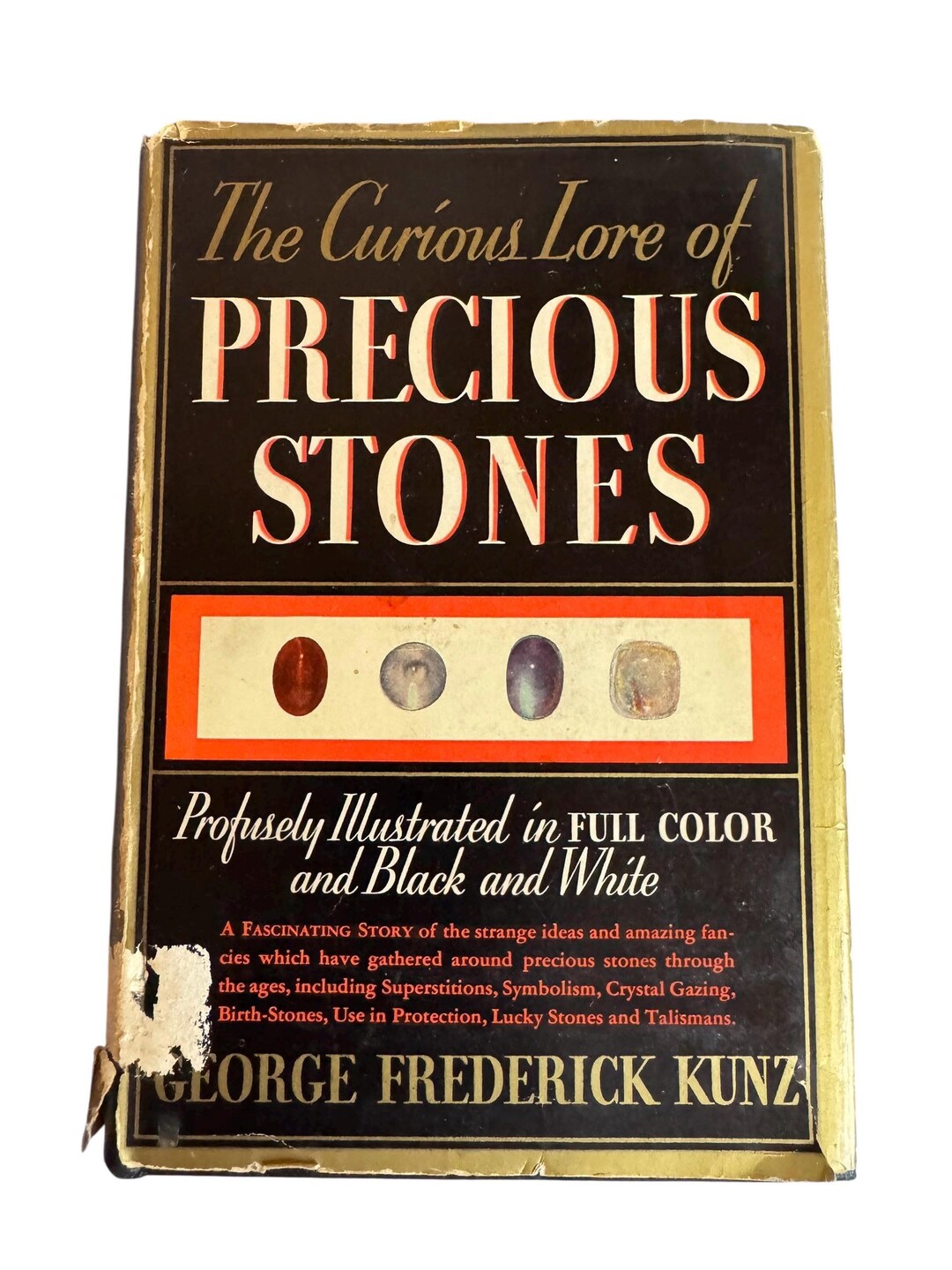 1938 Gemology Book – the Curious Lore of Precious Stones, Illustrated ...