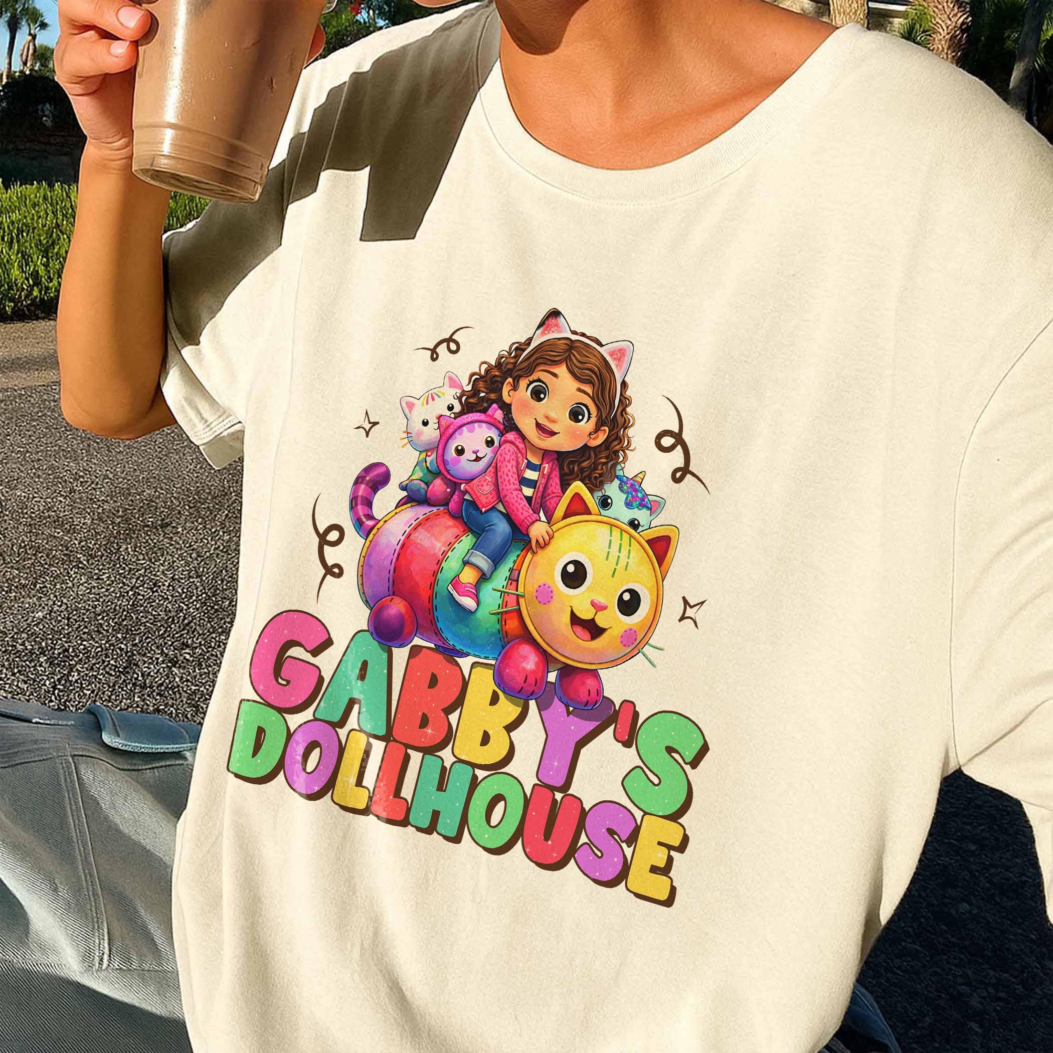 Cute Gabby Cat PNG – Gabby’s Dollhouse Digital Clipart for Shirt ...