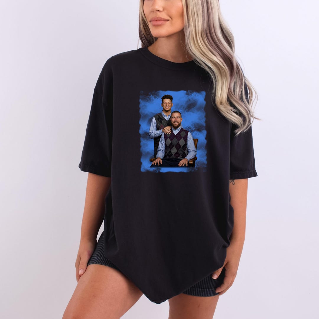 Travis Kelce Patrick Mahomes Kansas City Football T-shirt, Step ...