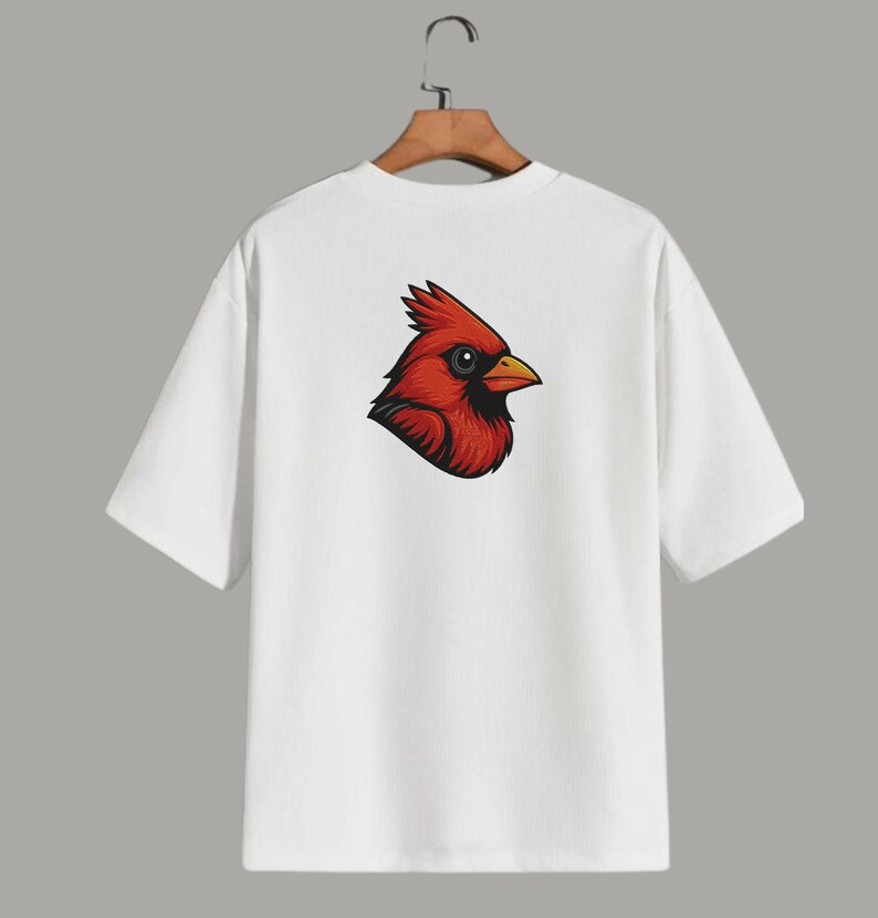 Red Cardinal Floral Embroidery Designs (digital Download) - Etsy