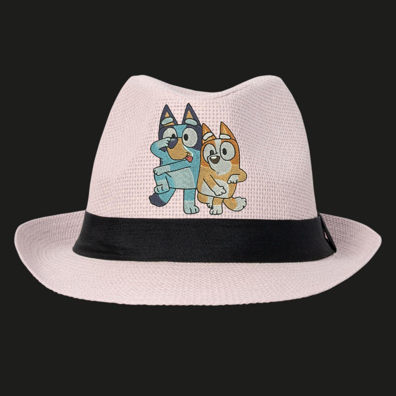 Bluey and Bingo Embroidery Designs, Cartoon Dog Machine Embroidery File ...