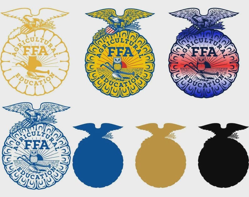 FFA SVG Bundle | Future Farmers of America Logo | Agriculture Education ...