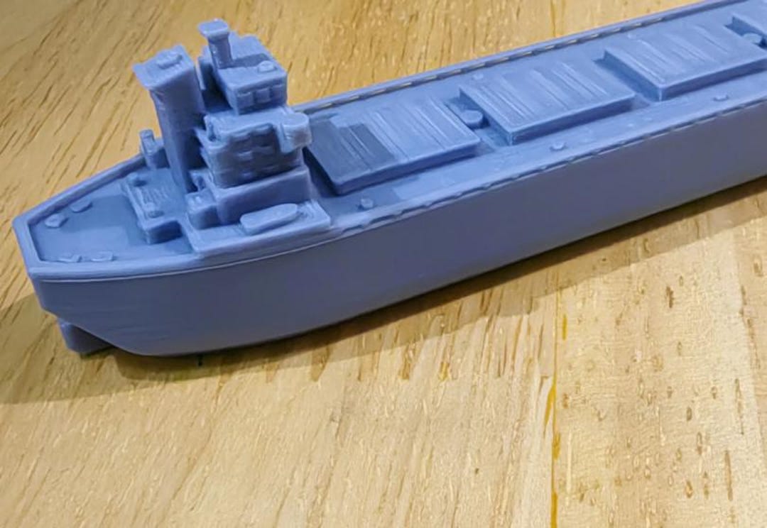 Cargo Ship Model 25 Cm / 9.84 in – 3D Printed Container Vessel Decor - Etsy