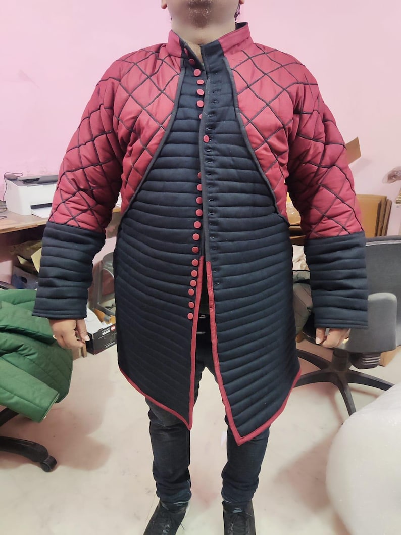 Medieval Padded Gambeson – Quilted Armor Coat for Knights, Cosplay ...