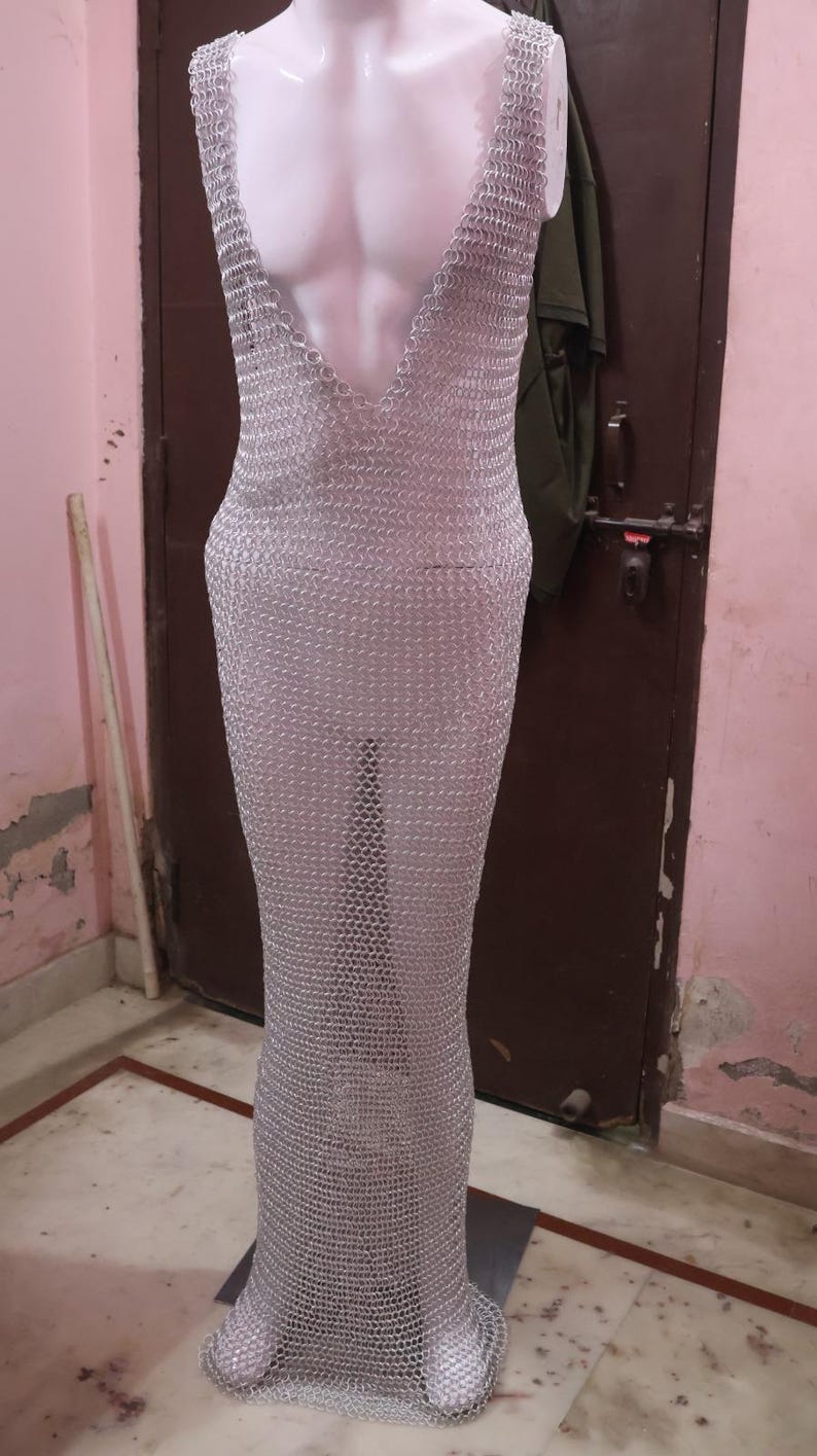 Aluminum Chainmail Dress: Medieval Warrior Costume, - Etsy