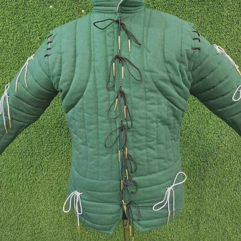 Medieval Arming Doublet Gambeson Quilted Armor Aketon Costume Jacket - Etsy