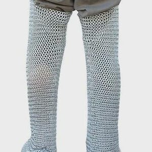 Medieval Warrior Real Chausses Chain Mail Leggings - Etsy