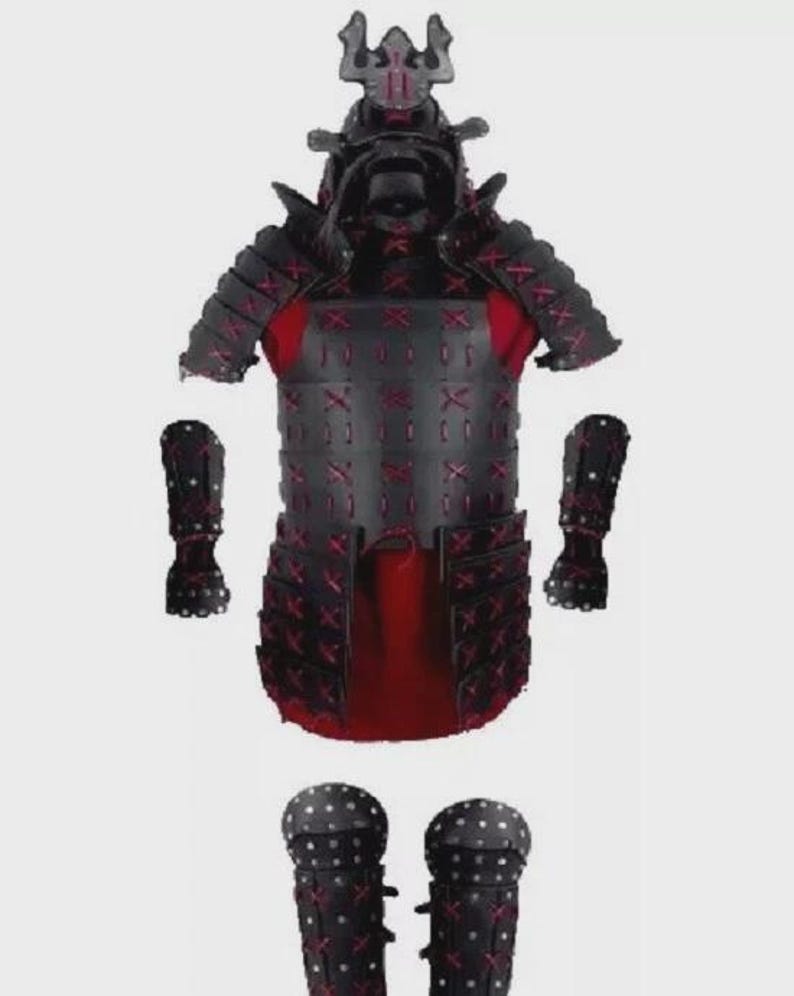 Full Samurai Armor - Leather Armor for LARP and Cosplay Halloween - Etsy