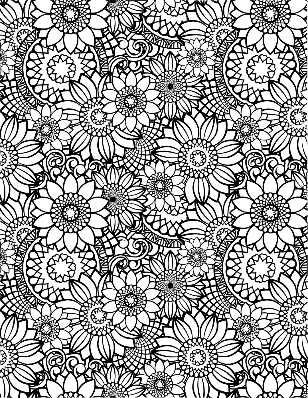 Mandela Coloring Page - Etsy