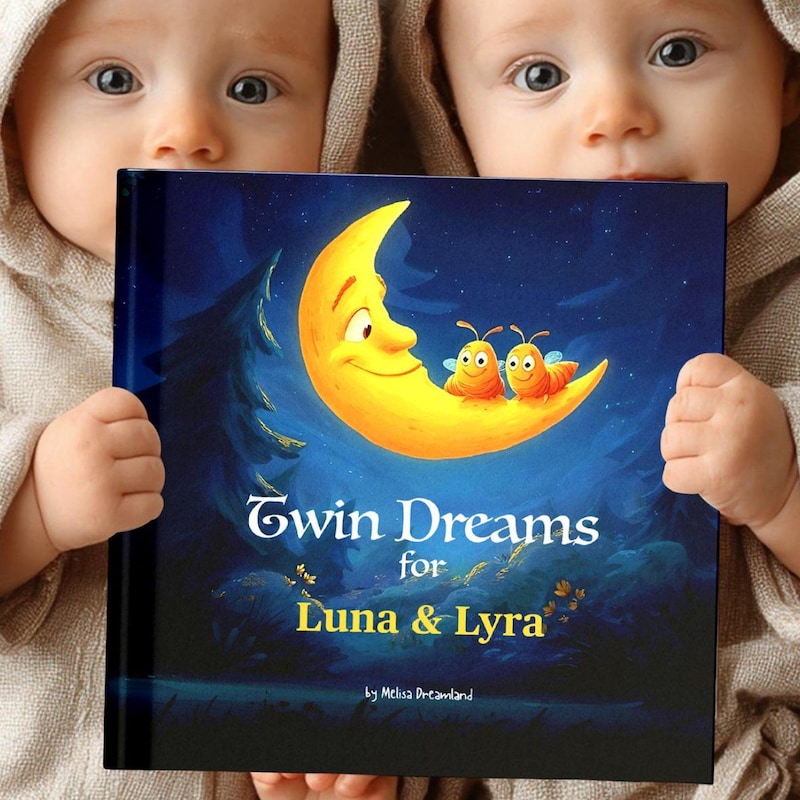 Twin Books Personalized - Etsy