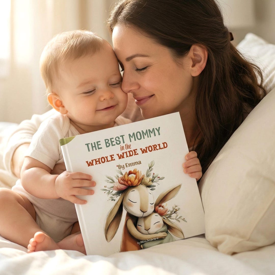 Personalized Storybook for Mommy, Mothers Day Keepsake Gift From Kids ...