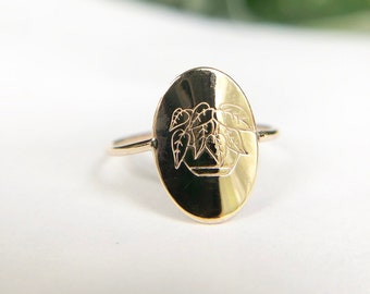 Plant Ring - Etsy