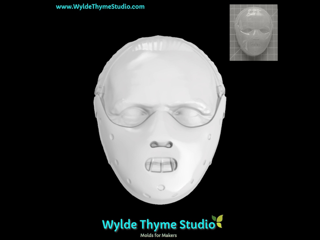 Hannibal Mold - 3.50" Bath Bomb Mold | Chocolate Mold | Soap Mold ...