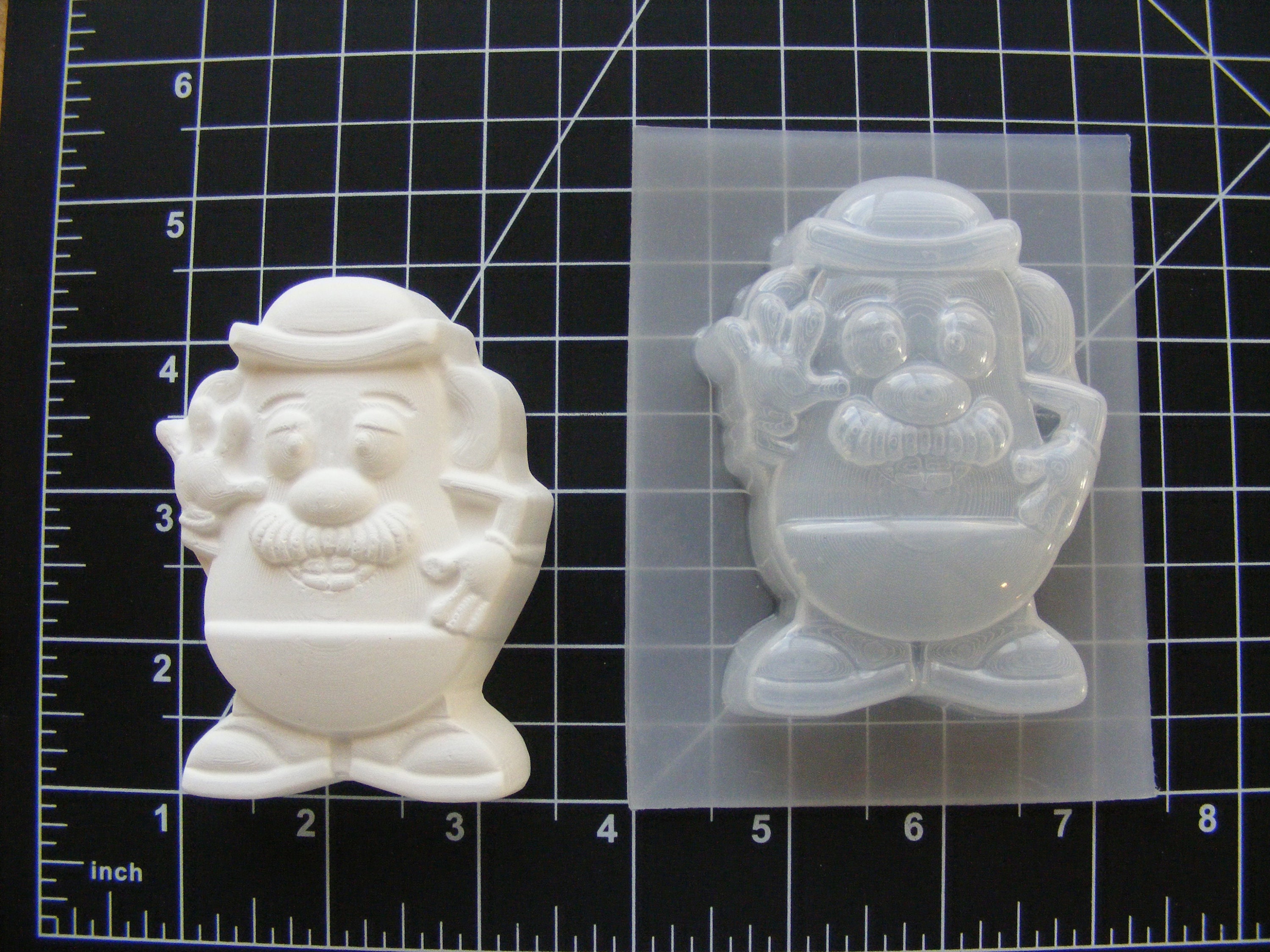 Mr. Potato Mold - Plastic Mold for Bath Bomb | Soap Mold | Resin Mold ...