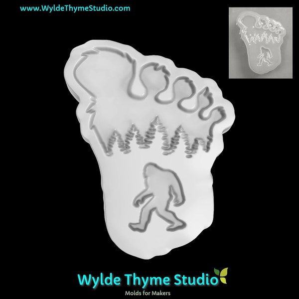 Bigfoot Chocolate Candy Mold - Etsy