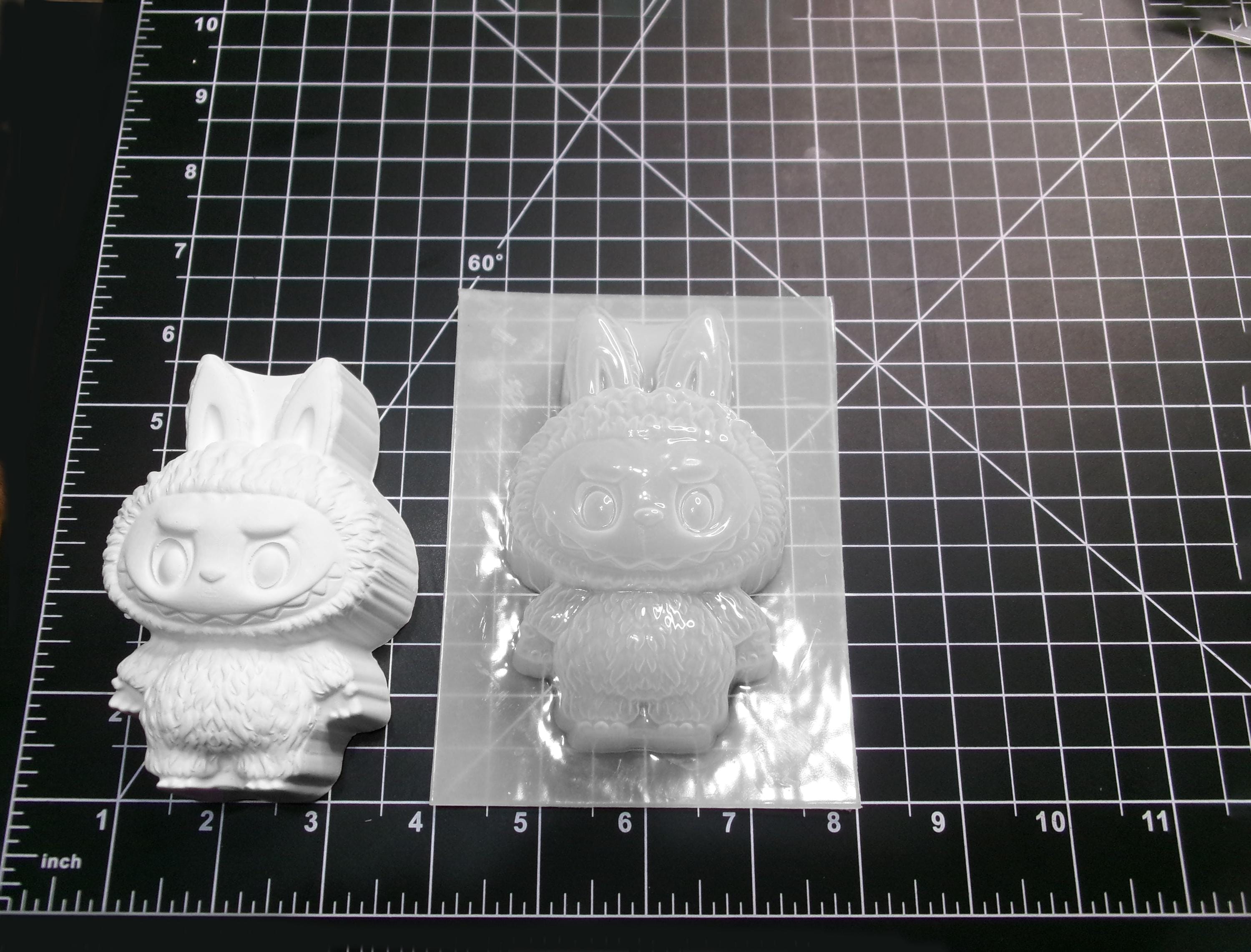 Cute Monster Mold - Plastic Mold | Craft Mold | Soap Mold | Resin Mold ...